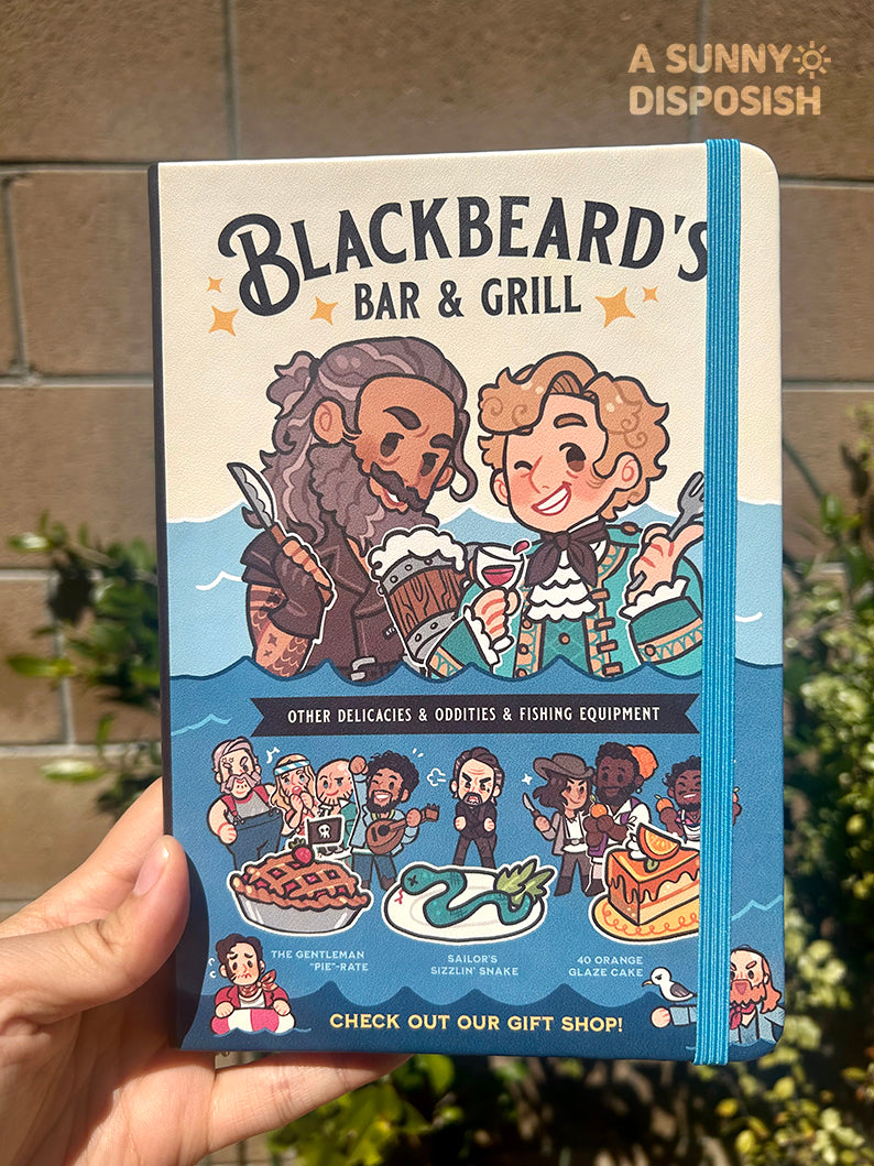 OFMD Blackbeard's Bar & Grill Notebook – A Sunny Disposish
